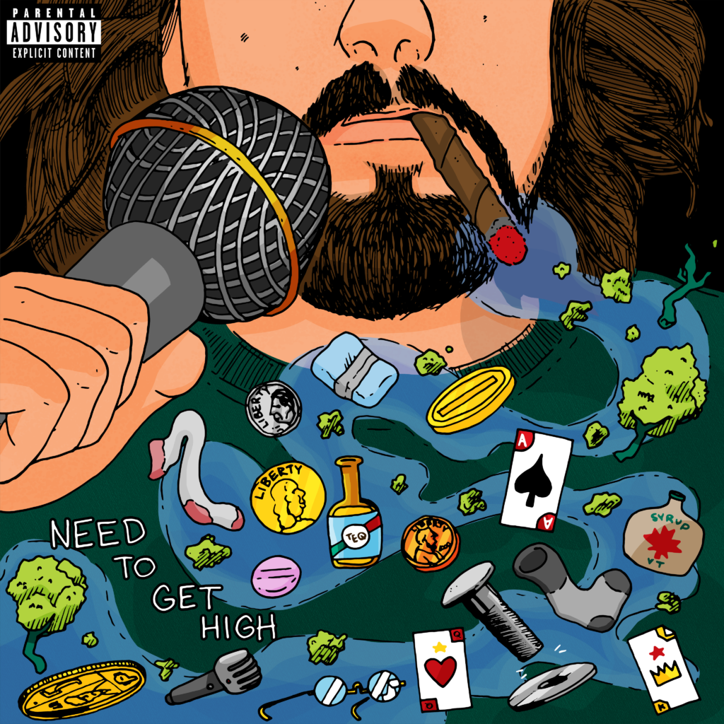 "Need to Get High" Cover Art - COLE FEKERT